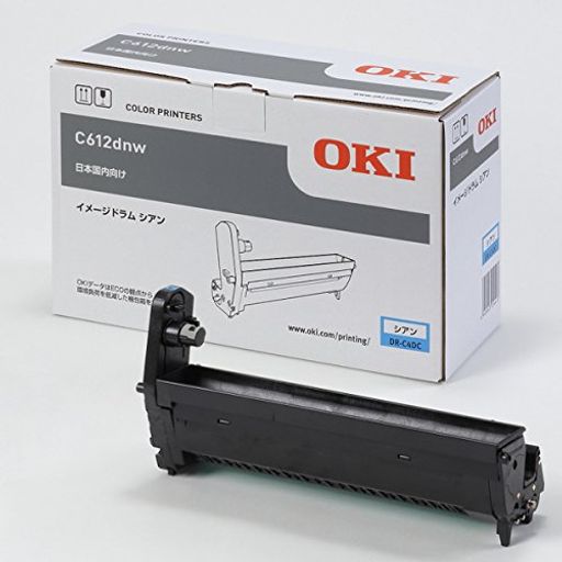 イメージドラム シアン(C612dnw) サイズ:通常 ブランド:‎ ‎沖データ 梱包サイズ: ‎37.2 x 23.2 x 15 cm; 1.4 kg 重量: 1.4 kg