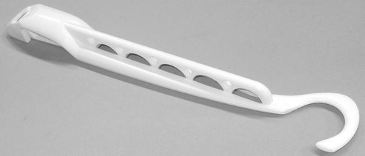 サイズ:約縦345x横62x厚48mm 本体重量:約70g 素材・材質:ABS樹脂 原産国:中国 なげし厚16mmまで対応