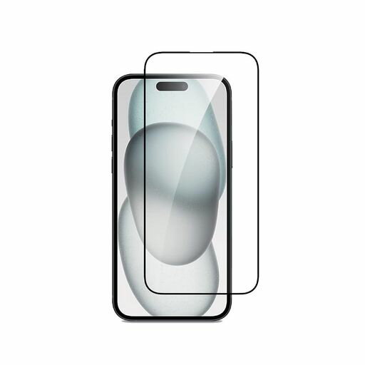 【高硬度9Hxゴリラガラス採用のiPhone15フィルム】アメリカ製ゴリラガラスを採用したiPhone15用のスマホ保護フィルム。高硬度9Hの強化ガラスが、日常の落下や擦れによる傷や衝撃から画面をしっかり守ります。割れにくく、安心感のある液...