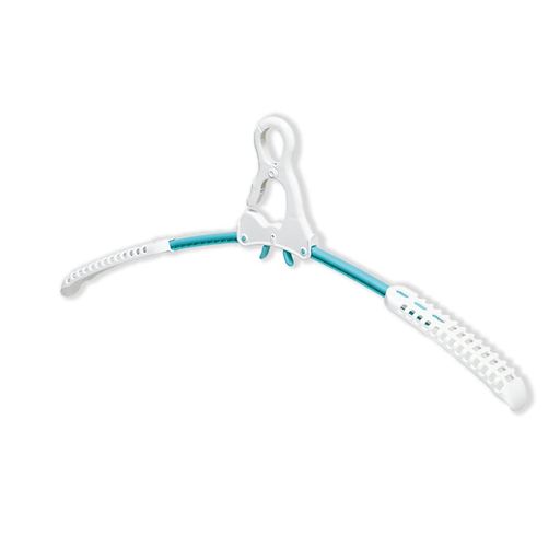 首元を伸ばさずに干せて楽々取り入れできます