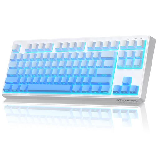 技適番号:219-239327【機械式キーボードの“雰囲気”を低価格で】人気のサイド刻印xテンキーレス外観を採用し、見た目は機械式キーボード風。高価なメカニカルモデルを選ばなくても、デスクの印象をしっかり格上げできます。 【静音で軽い|リニ...
