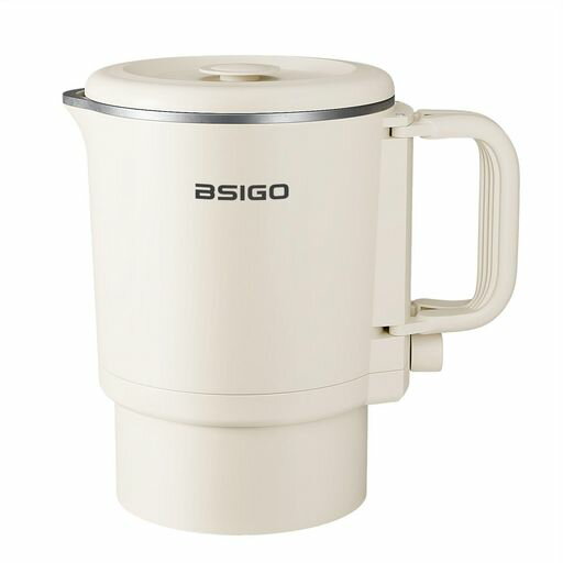 フードグレード素材:316ステンレス鋼とシリコンで作られたこの折りたたみ式電気ケトルは、安全で健康的です。幅広い用途、お湯、また、お茶を作ったり、健康的な粥やスープを作るのにも使用できます、麺を茹でることができます。 折り畳め式&amp;ポ...