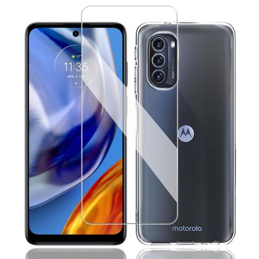【対応機種】対応MotoE32s用のガラスフィルム【1枚ガラスフィルム+1個TPUシリコンケース】 【高硬度9H・飛散防止】:業界最高レベルの10H+硬度を持ち、シャープなものにダメージを与え、画面のダメージを最小限に抑え、鍵や砂利、砂など...