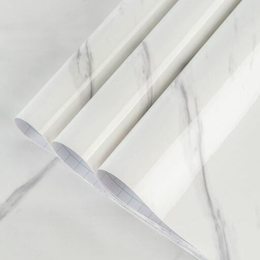 サークルホワイトスター【大理石壁紙シール.おしゃれ】大理石壁紙は天然大理石の3D視覚効果を備えており壁、床、家具を簡単に改装して愛する家を新しく見せることができます. サークルホワイトスター【大理石シート.簡単掃除】大理石リメイクシートはエ...