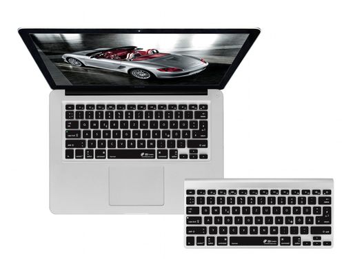 MacBookモデルのキーキャップに対応したシリコン製のキーボードカバー 国際的ISOレイアウト(垂直リターンキー)に対応。 キーボードを汚れや液体から保護し、簡単に掃除できます。