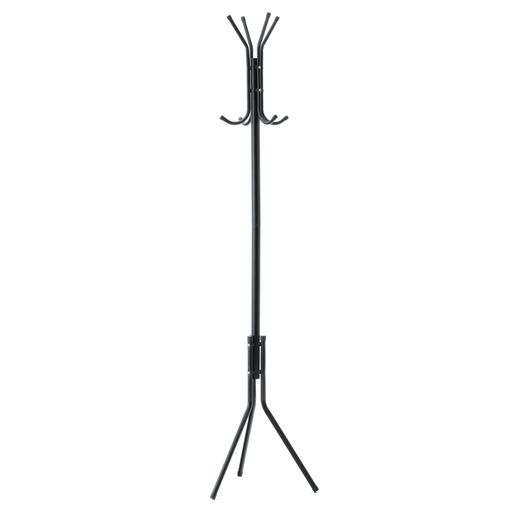 【サイズ】約39x37x170cm 【本体重量】約1.37kg 【カラー】ブラック 【耐荷重】上段各フック:500g下段各フック:2.5kg 【材質】スチール(エポキシポリエステル樹脂塗装)、ポリプロピレン