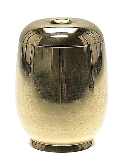 グラファイトペンシル サイズ:胴張/6.0cm、高さ/8.2cm、底径/4.5cm 重量:320g 材質:真鍮