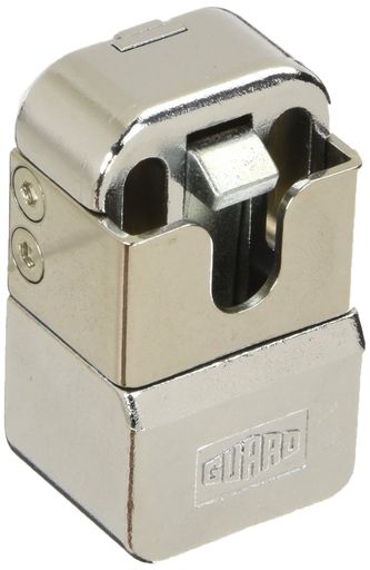 品質表示:本体/亜鉛合金(クロームメッキ仕上げ)、フロントプレート/SUS304、フック部/S45C(ニッケルメッキ仕上げ)、取付ネジ/ステンレス製、スペーサー/樹脂、キー/真鍮(ニッケルメッキ仕上げ) 注意:壁とドアのすき間が小さく手が入...