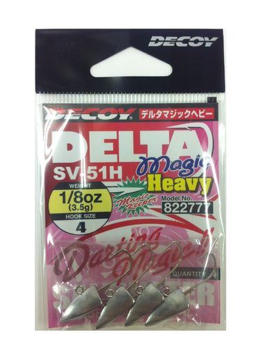 サイズ:1/8oz(3.5g) フック:#4 入数:4本