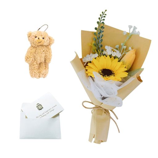 💕【枯れない花】ソープフラワーとは、石けんで作られた花のことで、水やりの必要がなく、おしゃれなだけでなく、ほのかな香りがあり、長い間置いておいても枯れず。 💕【ピンクのギフトボックス包装】ギフトBOX入りソー...