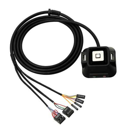 コンピューターの電源スイッチ、操作が簡単、ブートを押す、シャットダウンを押す、ボタンのデュアル使用(便利、高速) パワーコンピュータをずっと簡単にする手の届きにくい場所にあるコンピューターの場合、これを曲げてコンピューターの電源を入れるので...