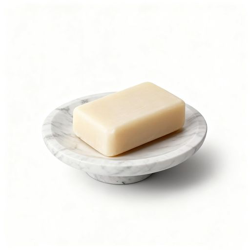 自然の贈り物:石鹸皿12*12*4.5cm天然大理石のため、色や模様はそれぞれ異なり、全く同じものは2つとありません。また、手作業による採寸のため、サイズや重量は上記の画像と若干異なる場合があります。 便利:防水仕様の石材収納ボックスは、バ...