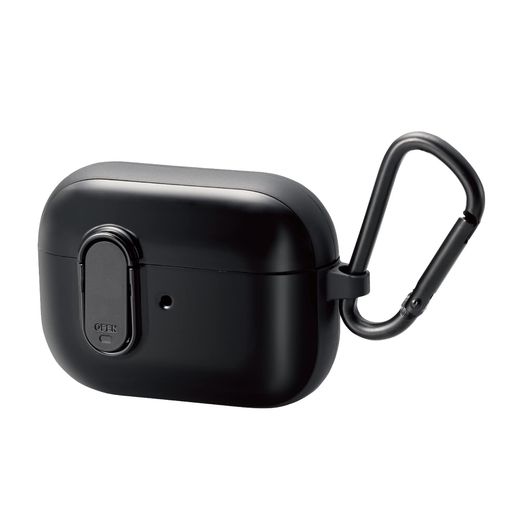 【AirPods Pro用】落下時の飛び出しを防ぐロック機能と、独自設計のエアークッションで守る、軽く、衝撃に強いAirPods Pro用TOUGH SLIM Lockケースです。 【こぼれ落ち防止】ロック機能はケースのフタをしっかり固定し...
