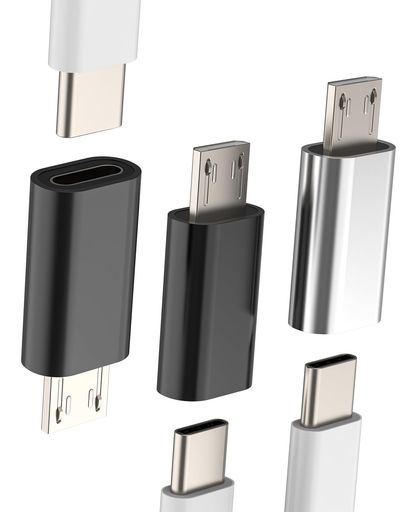 【USB-C to Micro USBアダプター】このアダプターを使えば、USB-Cケーブルを用いてMicro USB端子付きデバイスを充電可能。追加のケーブル不要で便利です。(ご注意:本製品はPC接続時のデータ転送に対応しますが、OTG、...