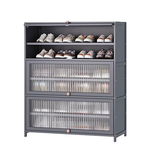 【頑丈なシューズラック】:組合せシューズラックは環境への負荷を軽減するエコ素材の天然竹製で作られ、長時間使用しても変形しないように安定して耐久性があります。各格子の最大負荷能力:5KG。製品重量:12.6KG 【省スペース】:リビングと玄関...