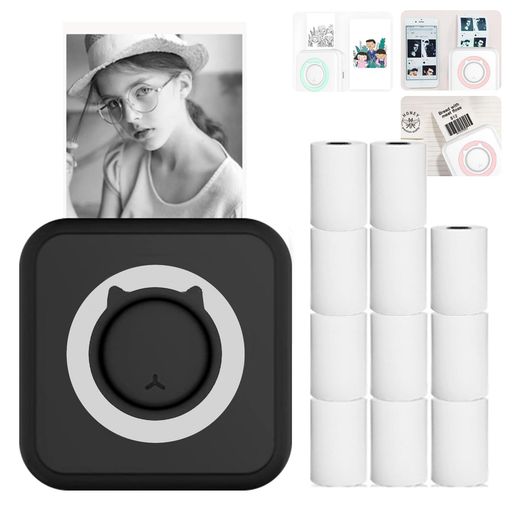 写真印刷、ラベル印刷、メッセージ印刷、リスト印刷、レコード印刷、QRコード印刷、ボイスメモ印刷、ウェブ印刷 多機能:フォトプリンターは写真、ラベル、メッセージ、リスト、レコード、QRコード、ボイスメモを印刷でき、Web印刷をサポートします。...