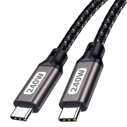【次世代規格PD3.1、最大240W超急速充電】最新のUSBPowerDelivery3.1規格に対応し、最大240W(48V/5A)の超高速充電を実現。最新のノートPCから高性能タブレット、スマートフォンまで、あらゆるデバイスを効率的かつ...