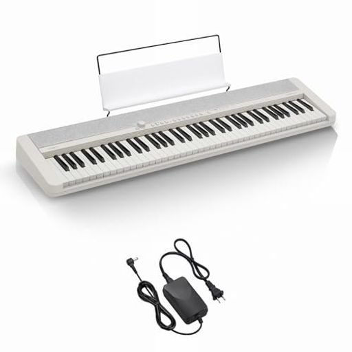 インテリアにフィットするミニマルデザイン。こだわりの音色、心地よいサウンドを身近に。 演奏可能な曲の幅が広がる76鍵盤 高品位な音色と豊かな表現力を備えたAiX音源 引きたい気持ちを一層盛り上げる61音色・タッチレスポンス搭載 付属品:譜面...