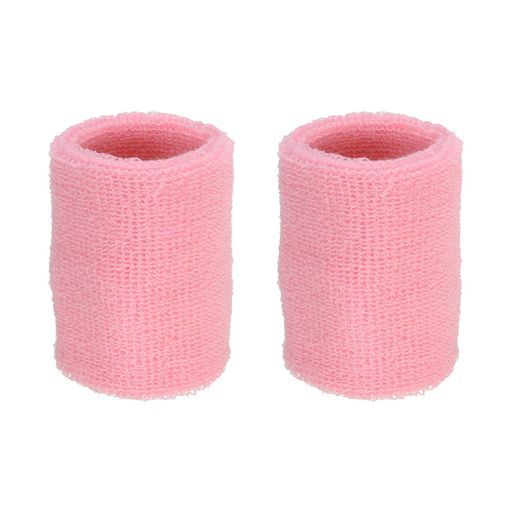 色:ピンク;リストスウェットバンドのサイズ:8x10cm/3.15x4インチ(縦x横);パッケージ内容:リストスウェットバンド2個セット 特徴:柔らかいコットンテリークロス生地で作られており、通気性があり、吸湿性があり、弾力性があり、肌に優...