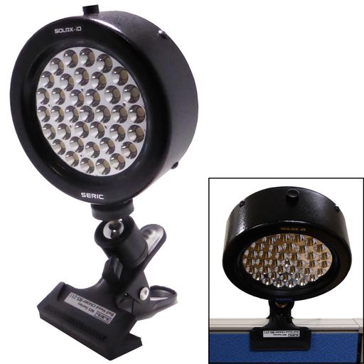 LED を使用した人工太陽照明灯シリーズのまぶしさを軽減したディフューザタイプです。 この製品には固定クリップが付属されています。 色彩評価用LEDとしては世界最高水準の平均演色評価数Ra約97を実現。 高演色LEDにもかかわらず長寿命で、...