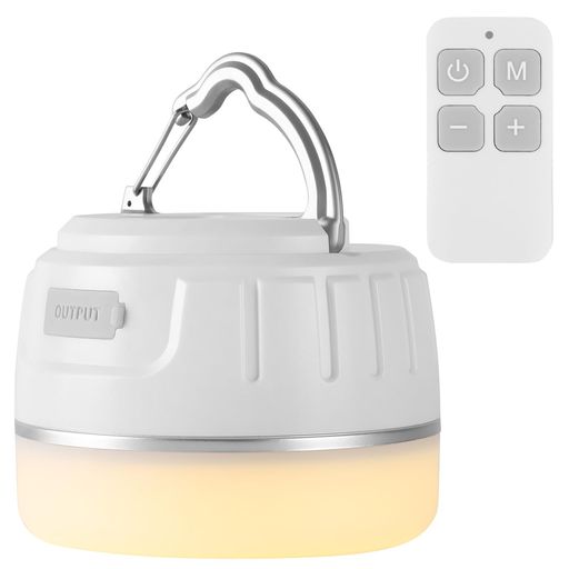 【LEDランタン・リモコン操作】最大20mの電波式リモコンでON/OFFや調光・色切替が可能。テント内や停電時でも離れた場所から便利に使え、他社にはない差別化ポイントです。 【防災対応・最大250時間点灯】5200mAh充電式バッテリーを内...