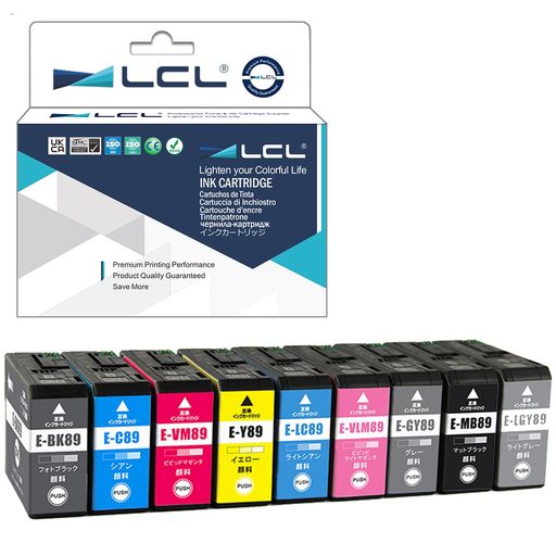 【購入注意】本製品を正常に使えるために、以下の商品の説明をご確認の上、ご購入ください。 【対応機種】SC-PX3V 【商品仕様】9色セットBKCVMYLCVLMGYMBLGY 【顔料インク】LCLIC89インクは、濃度とコントラストが高い顔...