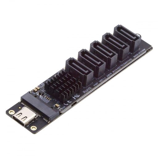 10GbpsUSB-CType-CからNGFFキーB+MSATA6Gbps5ポートアダプタコンバーターPMポートマルチプライヤセレクター;;アダプタのデュアルチップセット、JMB575+JMS580。 JMB575はシングルチップソリューシ...