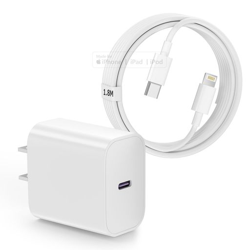 🚀【20W急速充電器Type-Cアイフォン充電器もPD対応】:本製品はUSB-C急速充電器&amp;Phone充電ケーブルとのセットです。当社のType-C充電器はUSBPowerDelivery3.0の充電技術を採用して、...