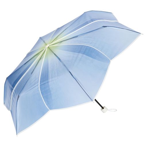 雨 みずみずしい紫陽花の小さな花が折りたたみ傘に。雨の日を彩る「紫陽花アンブレラミニ」...気品ある色合いの紫陽花の花びらを繊細なグラデーションで再現。上品でありながら、ホワイトのパイピングが可愛らしさも演出します。ケースには淡いカラーのあ...