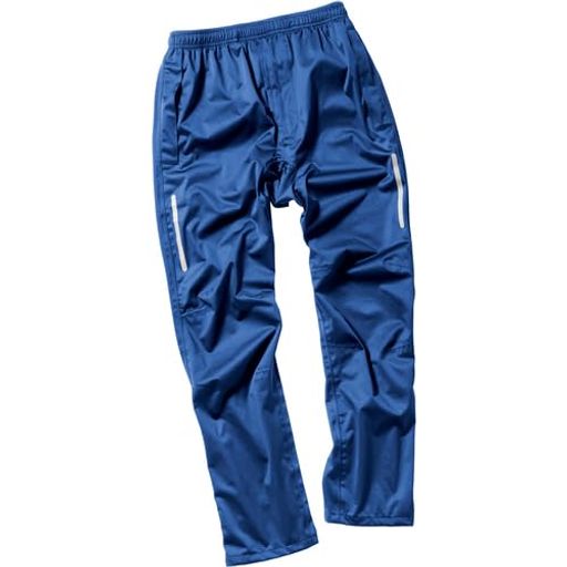 ●伸縮性の高い生地を使用●裾幅広調節テープ●ひざを曲げやすい構造●反射プリント●ベンチレーションポケット●スルーポケット●尻部無縫製●ウェスト調節コード