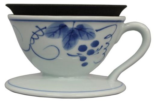 サイズ:(約)13x11x高さ8cm 重量:(約)460g 素材:フィルター-多孔質セラミックドリッパー-有田焼