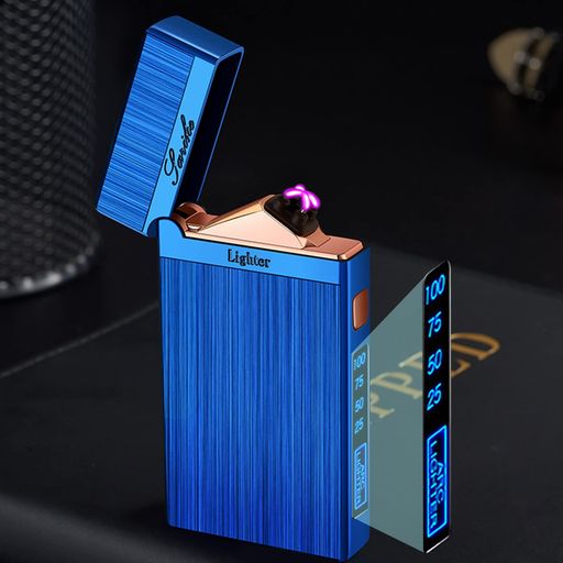 ✅【耐久性&amp;高品質】このライターは、すべて高品質で耐久性のある金属素材で作られています。頑丈な亜鉛合金の外観は、外観を装飾的にし、製品の耐摩耗性と耐落下性の効果があります。充電式の電子ライターなので、従来のライターに比べて何度でも使...