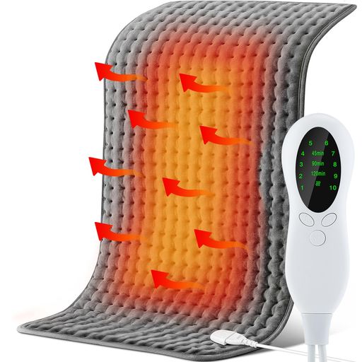 【速暖・均一加熱】電熱パッドは高品質の発熱線を使用し、パッド内に均等に配置し、内蔵の温度センサーでリアルタイムに温度を監視し、均一に加熱します。電気ヒーターパッドは8秒で素早く発熱し、20秒で設定温度に達します。冬の寒い日でも、すぐに体が温...