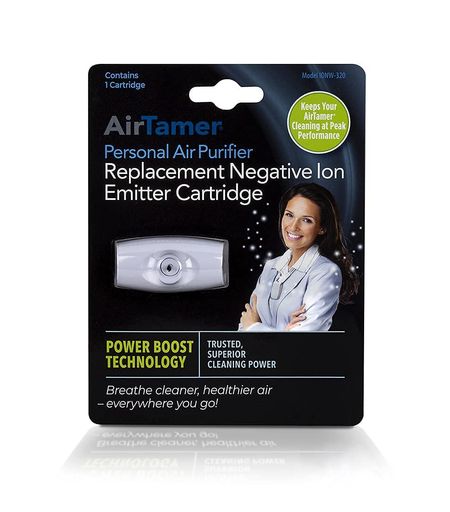 AirTamer A320W パーソナル空気清浄機交換用マイナスイオンエミッターカートリッジで、AirTamer クリーニングを最高のパフォーマンスに保ちましょう。 交換可能なイオン排出ブラシ - エミッターの交換が簡単で、何ヶ月も使用して...