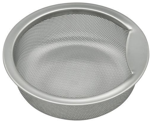 直径:144ミリx高さ:46.5ミリ 素材・材質:ステンレス 生産国:日本 使用温度:1~60°C 直径144ミリのキッチンシンク用浅型ゴミカゴです。