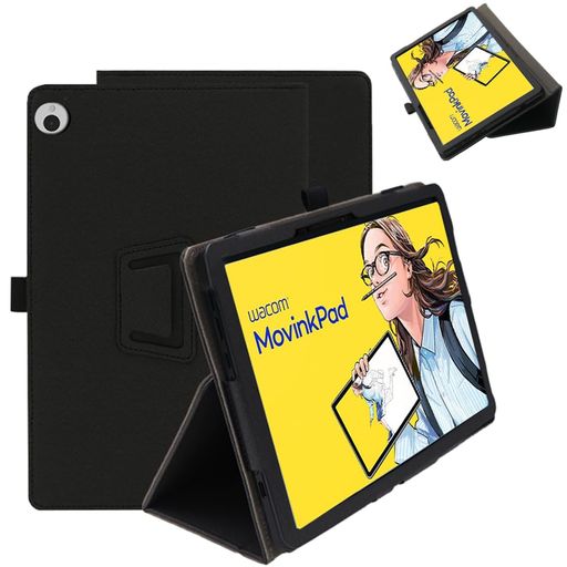 【対応機種】Wacom MovinkPad 11 11.45インチ タブレット 専用カバーです。誤発注のおそれがありますので、ご註文の際に型番をご確認ください。 【全面保护】高級素材を採用し、外部からの衝撃や傷を防ぐことができ、防水や防汚、...