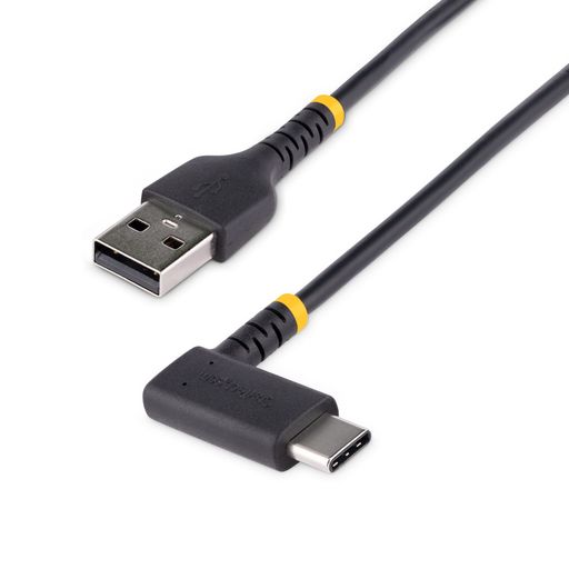 L型右向きUSB-Cケーブル:15.2cm USB C充電ケーブル。90度のライトアングルUSB-Cコネクターを採用し、デバイスにぴったり沿ってケーブルを引き回せるので狭い場所での使用にも理想的。ストレートコネクターのケーブルに比べ、ポート...