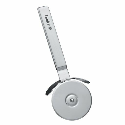 素材・材質:18-10ステンレススチールサイズ:200mm*70mm(幅)本体重量:90g 切り口が直線で使い勝手が良くてピザを崩すことなく具材まで綺麗に切ることができます。 オールステンレス作りのピザカッターなのでサビや汚れや酸にも強くじ...