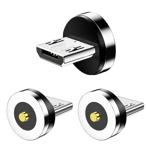 ✅【セット内容】グネット充電ケーブル専用1ピンMicro-USBコネクタ*3Pcs。(端子のみ) ✅【互換性】Micro-USBのマグネットコネクターを用意しております。この1種類で全てのAndroid設備に充電できます。 ✅【防塵】充電ケ...