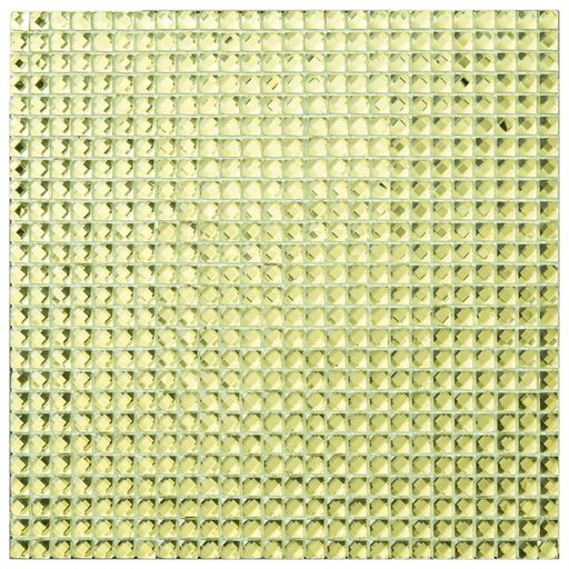 10角13面ダイヤカットガラスモザイクタイルシート シート:約305x305x5mm約800g 10角13面ダイヤカットガラス:10x10x5mmガラス質(中国製) おすすめの使用場所:内装壁◎ 他にはない13面ダイヤカットガラスタイルのモ...
