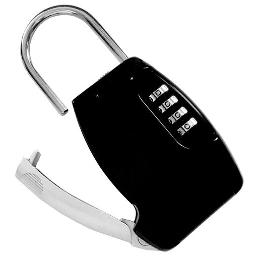 【大切な鍵や印鑑の収納に】好きな場合にセットして使える頑丈なダイヤル式南京錠。セキュリティもバッチリ! 【複数人での共有に】オフィスやご家庭で鍵などを共有して使いたい時、鍵の管理がしやすく便利。 【見た目は普通の南京錠】見た目だけでは中に鍵...