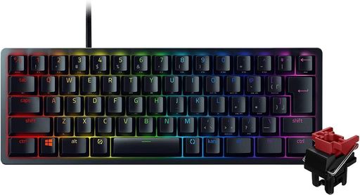 最先端のオプティカルスイッチを採用した60%レイアウトの小型ゲーミングキーボード、HuntsmanMiniで新たなパワーを表現しましょう。携帯性に優れ、省スペースのセットアップに最適。コンパクトなフォームファクタながらも光速アクチュエーショ...