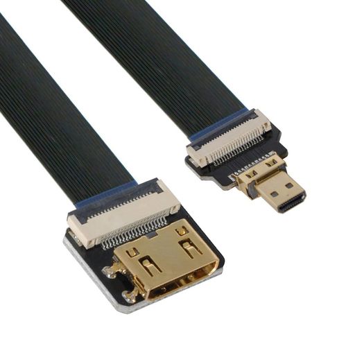 ケーブルとコネクタは別々に発送されますので、お客様自身で組み立てる必要があります。以下の組み立てガイドを参照してください。 このケーブルは非常に柔らかく、ブラシレスジンバルアプリケーション向けに特別に設計されており、HDMIポートを備えたカ...