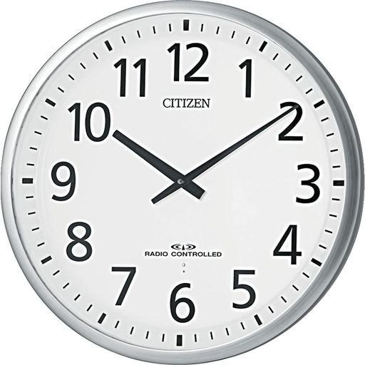 サイズ : 55x5.5cm 本体重量 : 3.1kg 使用電源:エボルタ単3形x4本(別売)、CR2032x1個(内蔵) 素材材質 : ステンレス枠・銀色ヘアライン仕上げ 風防:ポリカーボネイト 電波時計 ユニバーサルデザインフォント使用...