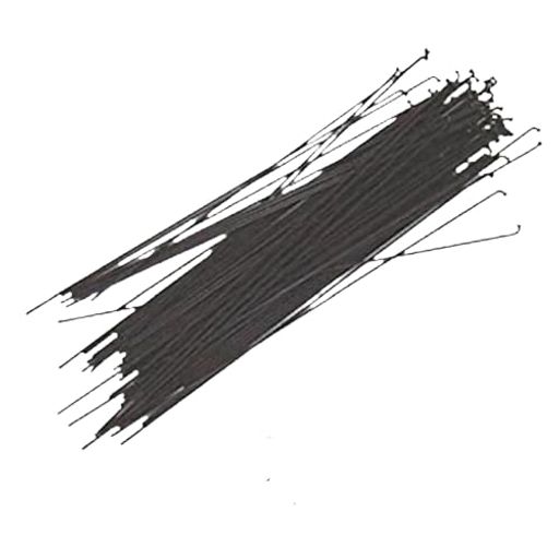 スポーク黒SH(スモールヘッド)/14-SB13X190スターブライト黒36本