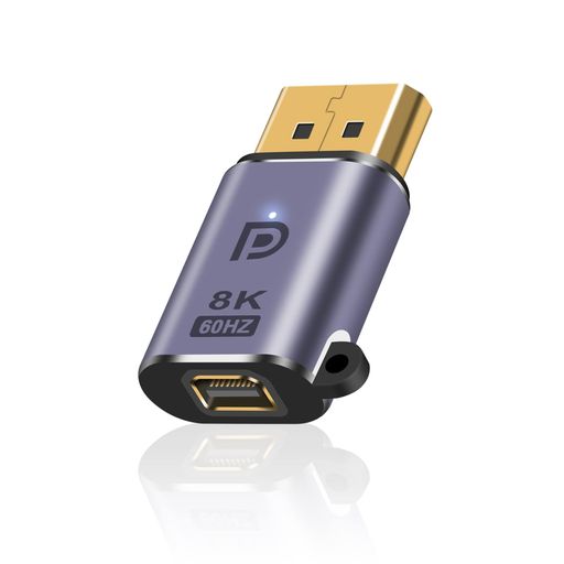 【双方向DPtoMiniDP】:MiniDisplayportトランスDisplayportアダプタは、MiniDPからDPへ、またはDPオスからMiniDPメスへのUHD表示信号の伝送を視覚性能に影響を与えることなく行うことができます。T...
