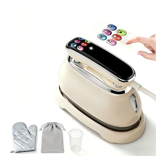 👕【一目でわかる大画面:スマートな操作体験】業界トップクラスの噴射量で、厚手のコートや綿100%のシャツも、撫でるだけでピンと伸びます。10秒の高速予熱で、忙しい朝の「1分」を余裕に変えます。 👖【安全へのこ...