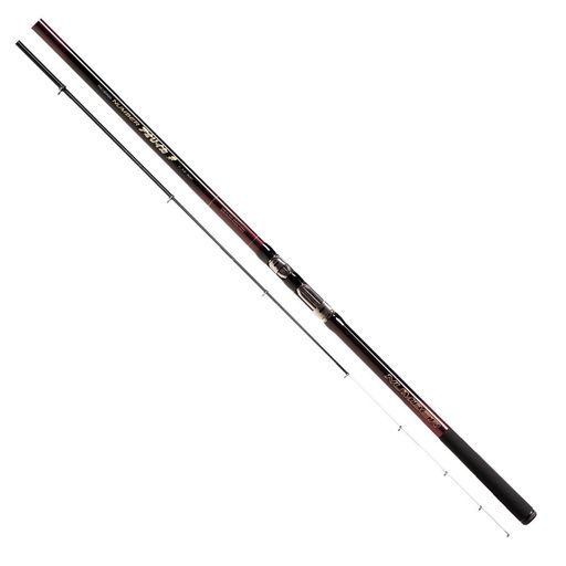 全長 4.50m 継数 5本 自重 165g 先径 1.2mm 元径 22.2mm 錘負荷 - 適合ハリス - カーボン含有率 77% 仕舞寸法 107cm FUJI製ガイド ステンレス製LSリールシート 視認性のよい白穂先 グリップ部/リ...