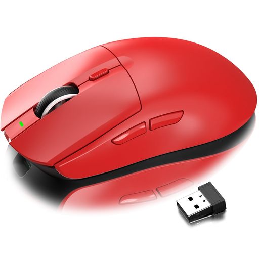【ワイヤレス&amp;有線ゲーミングマウス】 AJ139 PROマウスは、USB-CをPCに接続すれば、有線モードでも使用できます。簡単に接続でき、高速で、切断されることなく安定している。各方面は簡単なデスクトップとゲームプレイヤーの需要を...