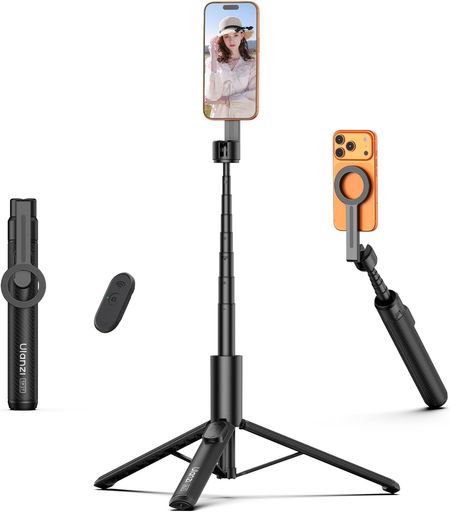 【優れた耐久性、強力なマグネット】頑丈なABSフレームを採用したSK27スマートフォン用三脚は、強力なN52マグネットマウント(MagSafe対応スマートフォンに直接吸着可能。非磁性デバイスには金属製のリングが必要)を搭載しております。スマ...